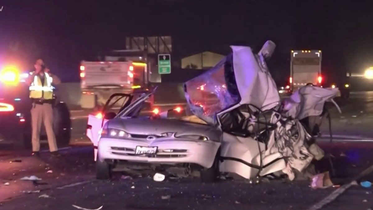 One Killed in Crash on 60 Freeway – NBC Los Angeles