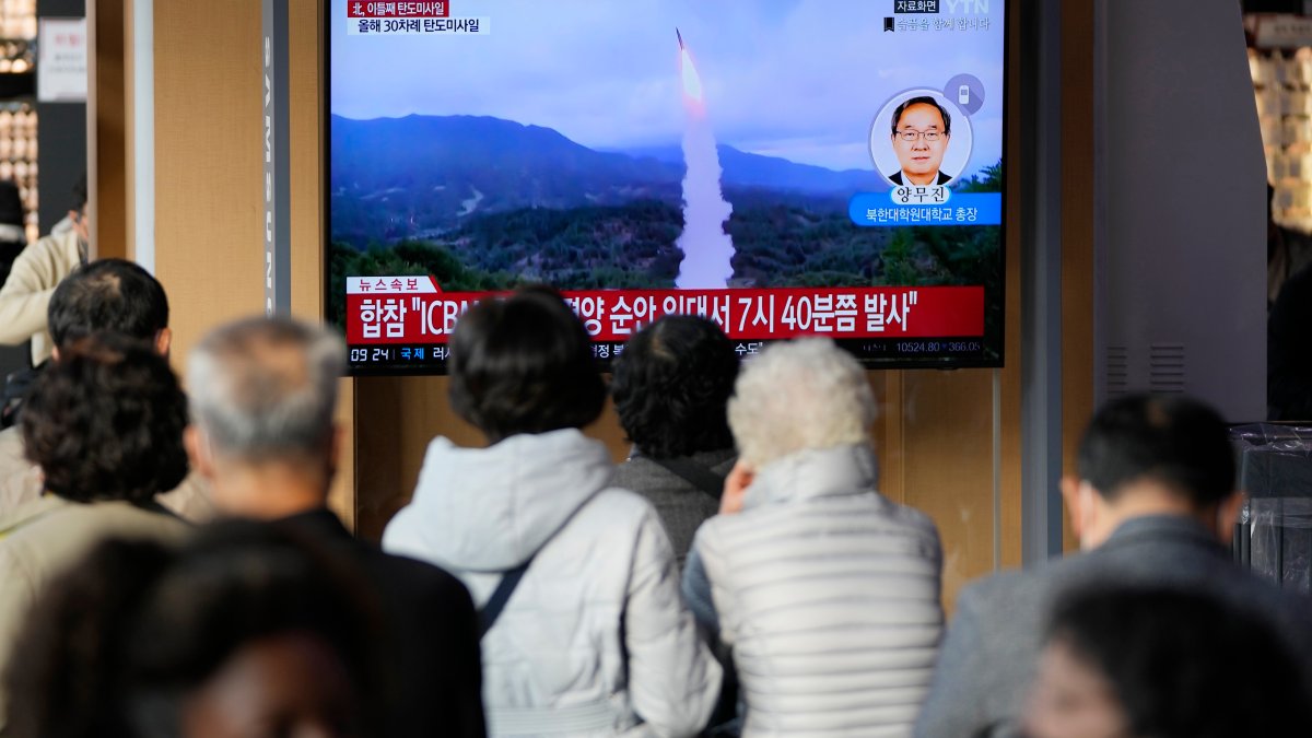 North Korea Fires ICBM Missile Near Japan – NBC Los Angeles