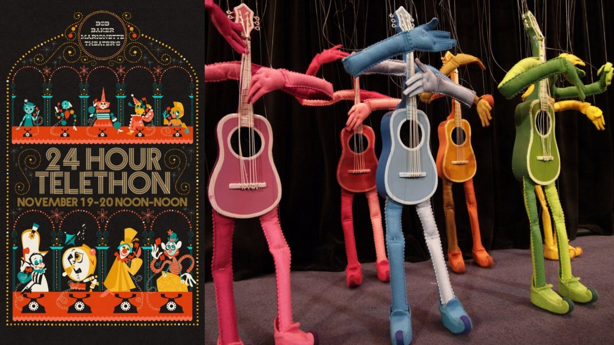 A Local Marionette Theater Will Romp Through a 24-Hour Telethon – NBC Los Angeles