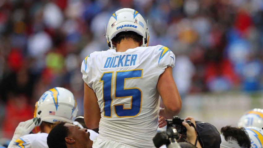 WATCH: Chargers Win After Double-Fumble, Cameron Dicker Field Goal ...