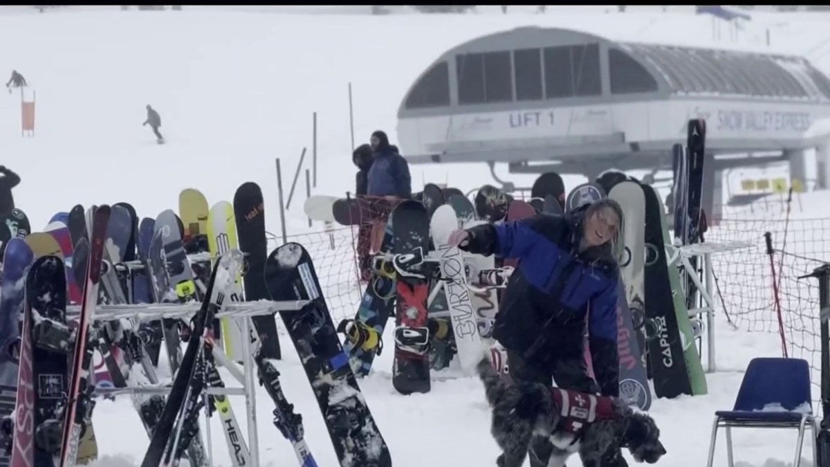 Snow Moves Into SoCal Mountains – NBC Los Angeles