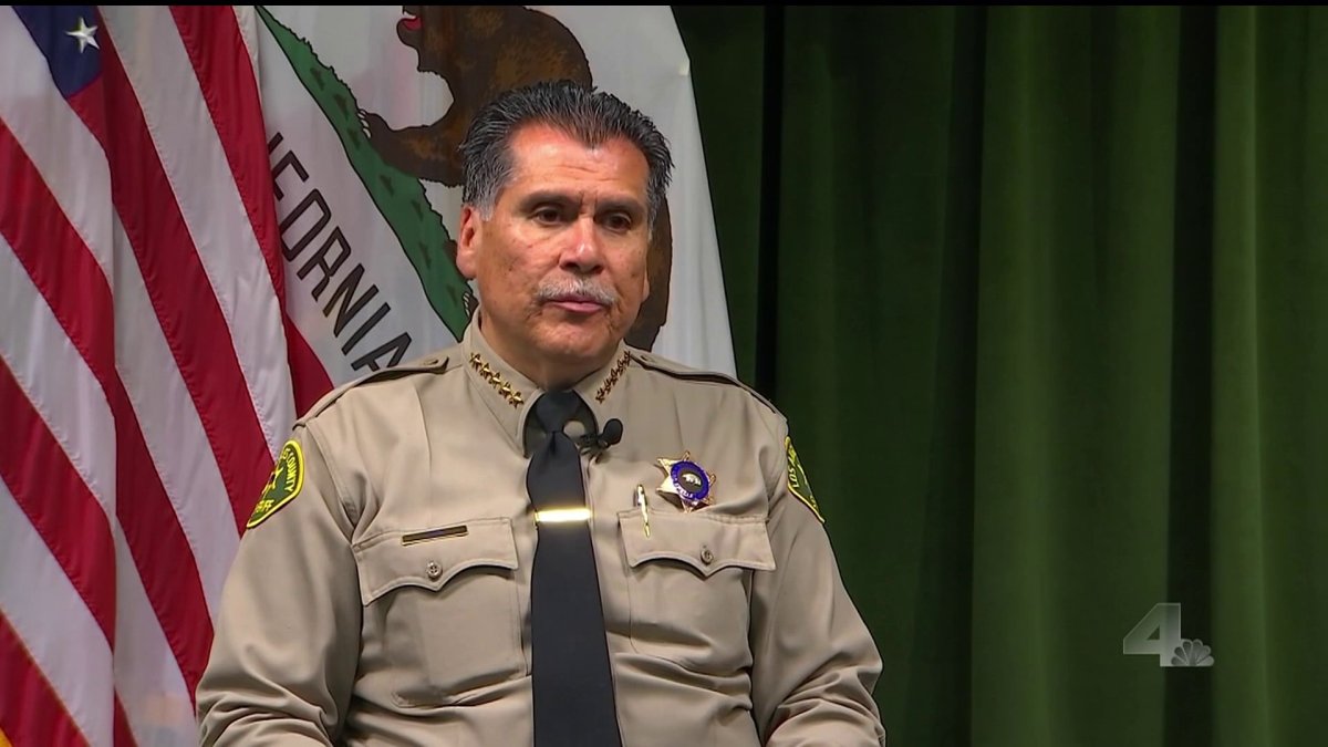 NewsConference: LA County’s New Sheriff Looks Forward to Job – NBC Los ...
