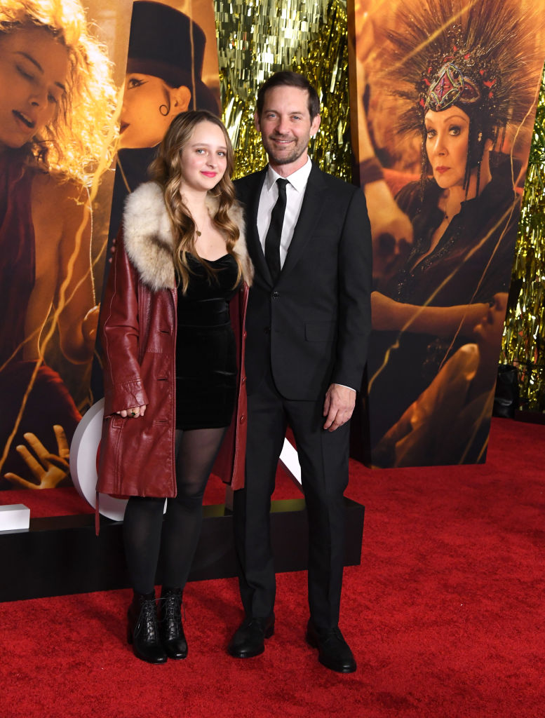Tobey Maguire and 16-Year-Old Daughter Make Rare Red Carpet Appearance ...