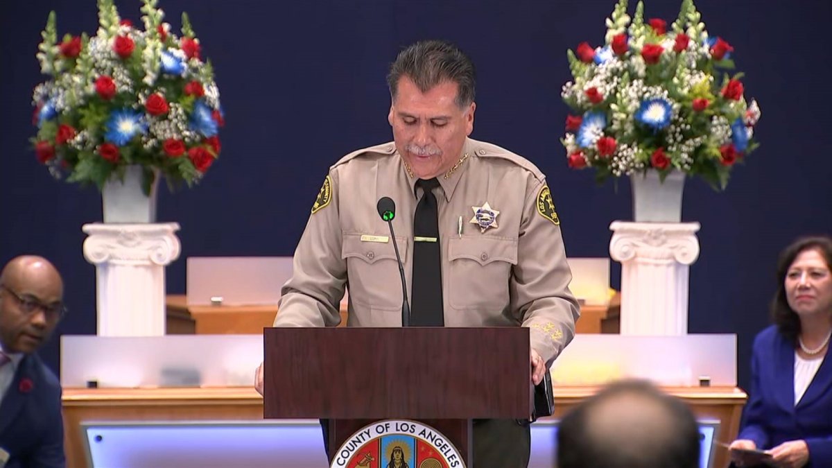 Watch: Robert Luna’s Full LA County Sheriff Speech – NBC Los Angeles