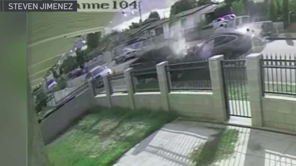 Video Azusa Shooting Leads To High Speed Crash Nbc Los Angeles