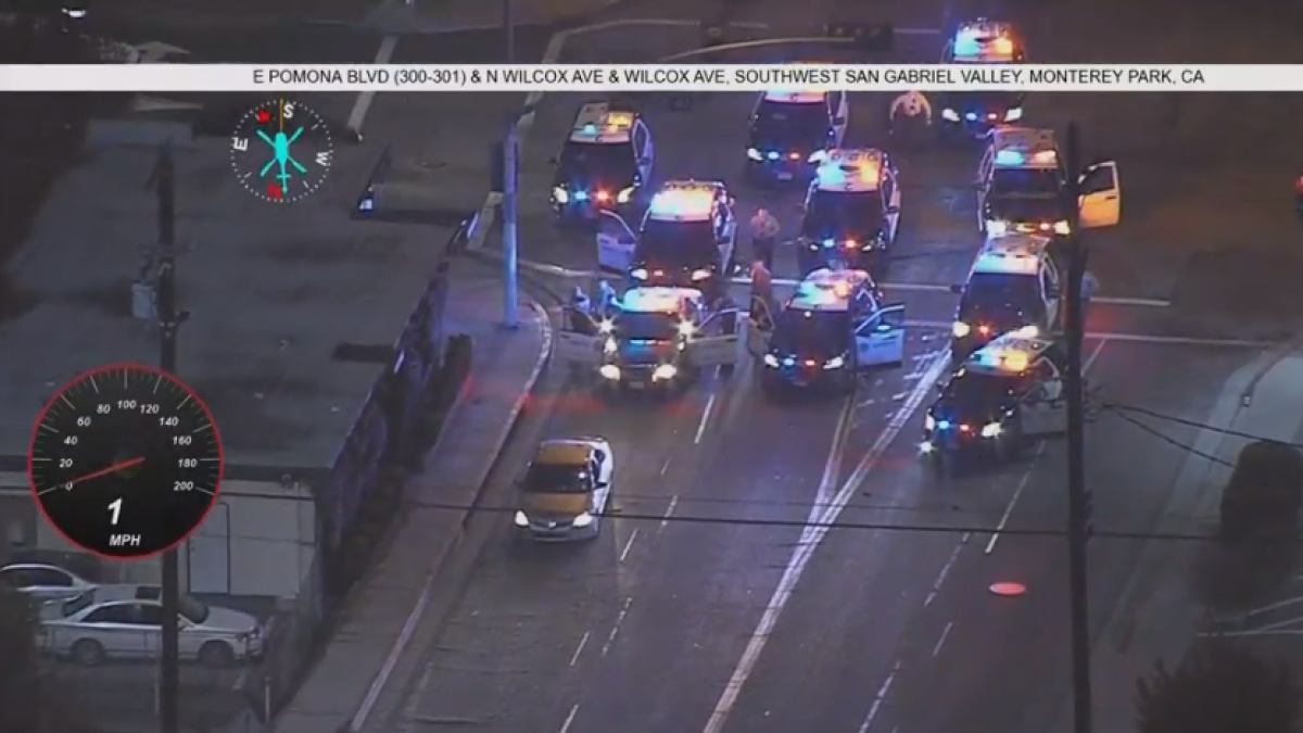 Watch: Driver Arrested After Stop-and-Go LA Pursuit – NBC Los Angeles