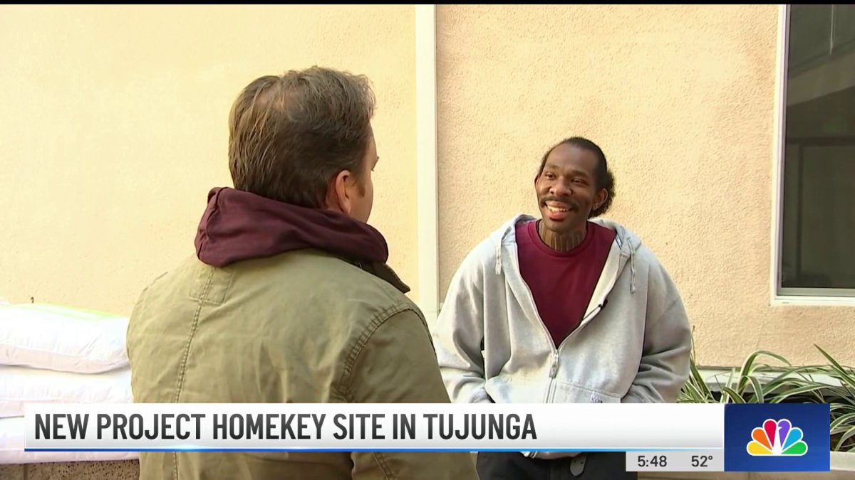 New Project Homekey Site Opens in Tujunga – NBC Los Angeles