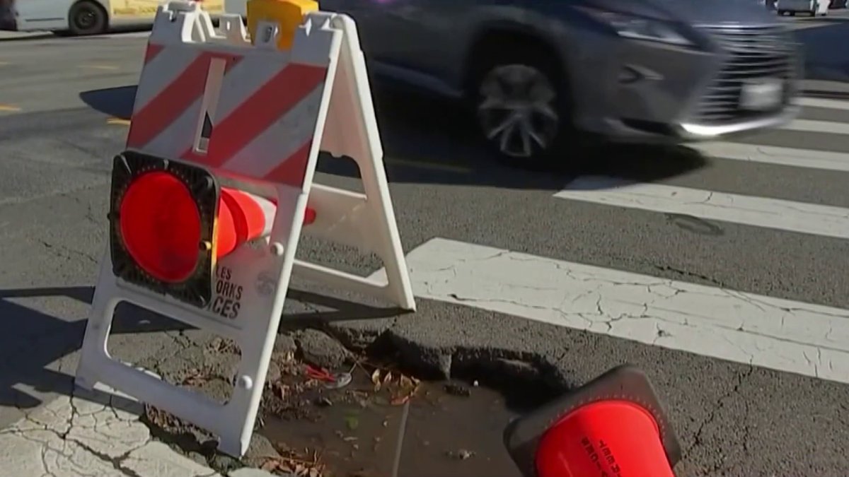 It’s Unlikely You’ll Get Reimbursed for Pothole Damage in LA – NBC Los ...