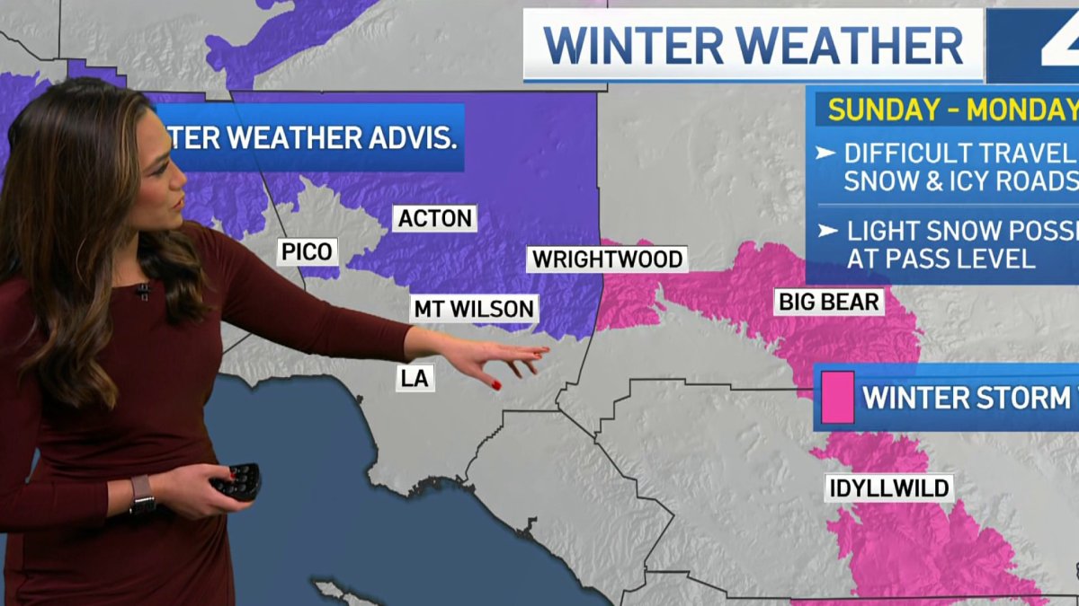 First Alert Forecast: Another Storm Coming – NBC Los Angeles