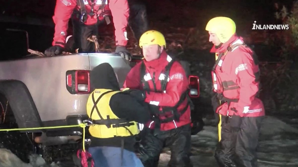 Flood Water Rescues in Lytle Creek and Caught on Camera – NBC Los Angeles