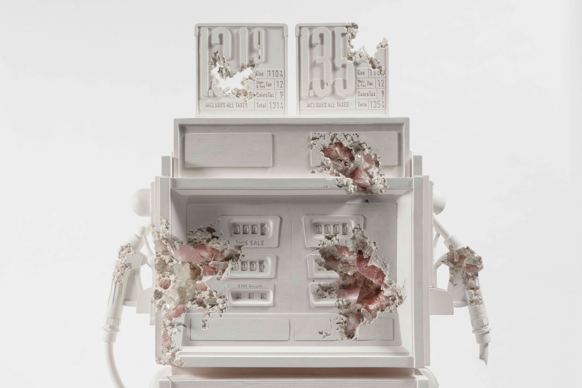 Life-Sized Car Sculptures, Made With Minerals and Ash, Go on View at ...