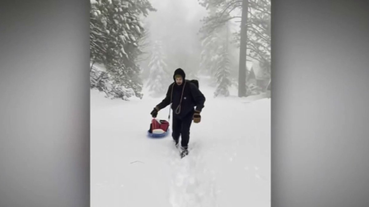 Families Still Trapped by Snow in Mountains – NBC Los Angeles