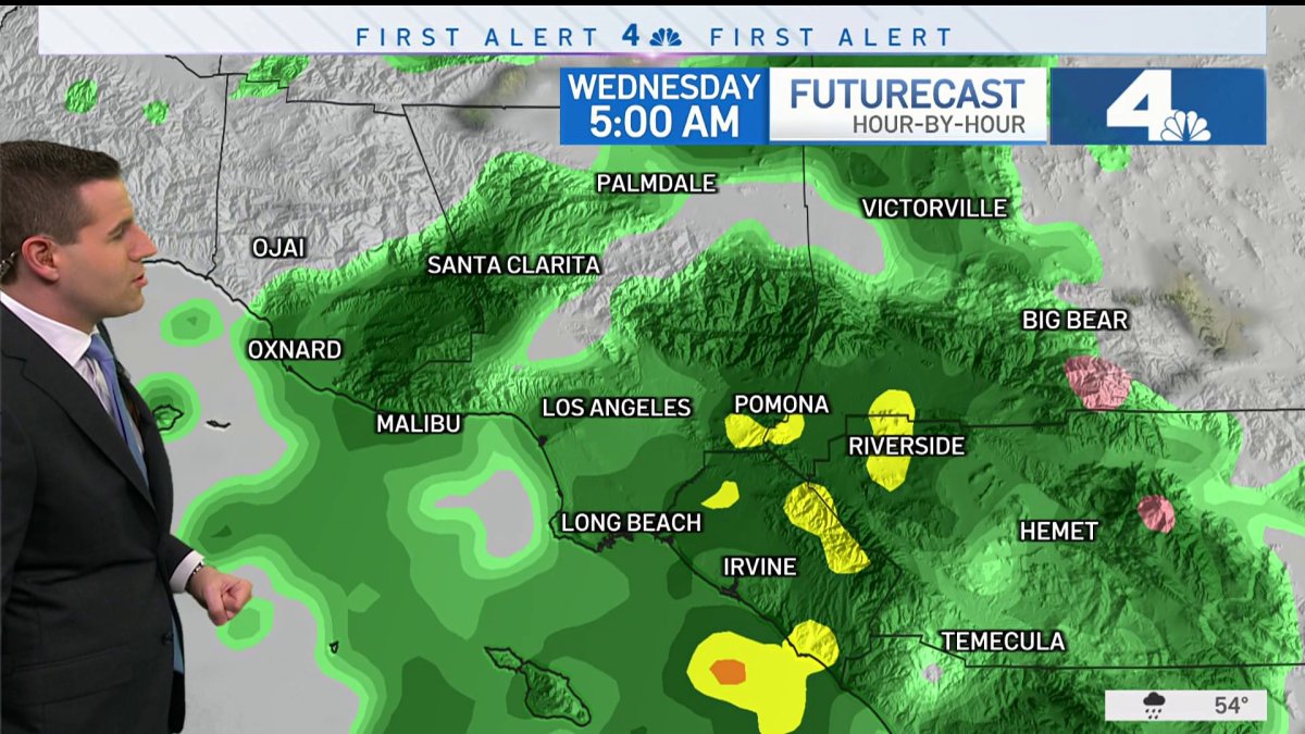 First Alert Weather: Expect Messy Wednesday Morning Commute – NBC Los ...