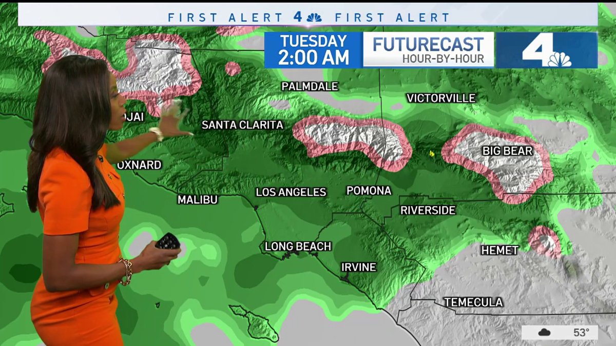 First Alert Weather: More Rain Arriving – NBC Los Angeles