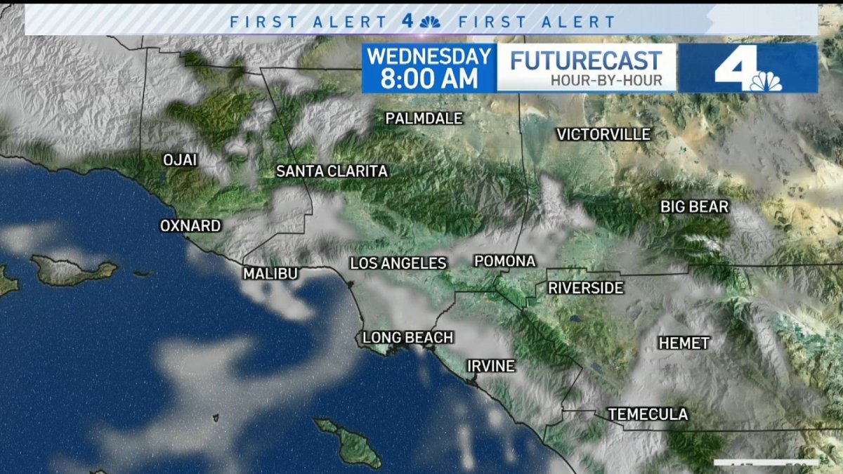 First Alert Forecast: Dry Until Friday – NBC Los Angeles