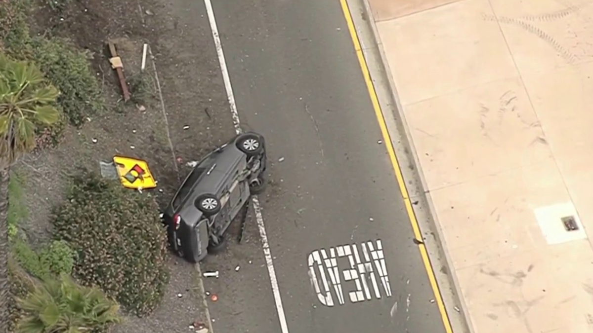 Pursuit on 10 Freeway Shuts Down Offramp After Crash – NBC Los Angeles