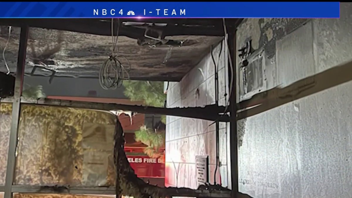 Arrest Made After Arson in LAPD Lobby – NBC Los Angeles