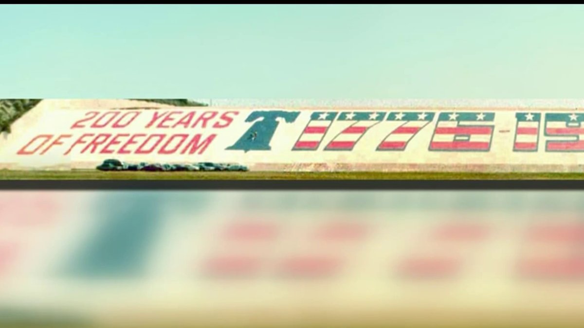 Restoration Underway for Bicentennial Freedom Mural – NBC Los Angeles