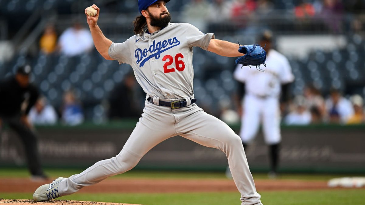 Dodgers Tony Gonsolin Makes Season Debut in 8-1 Loss to Pirates – NBC ...