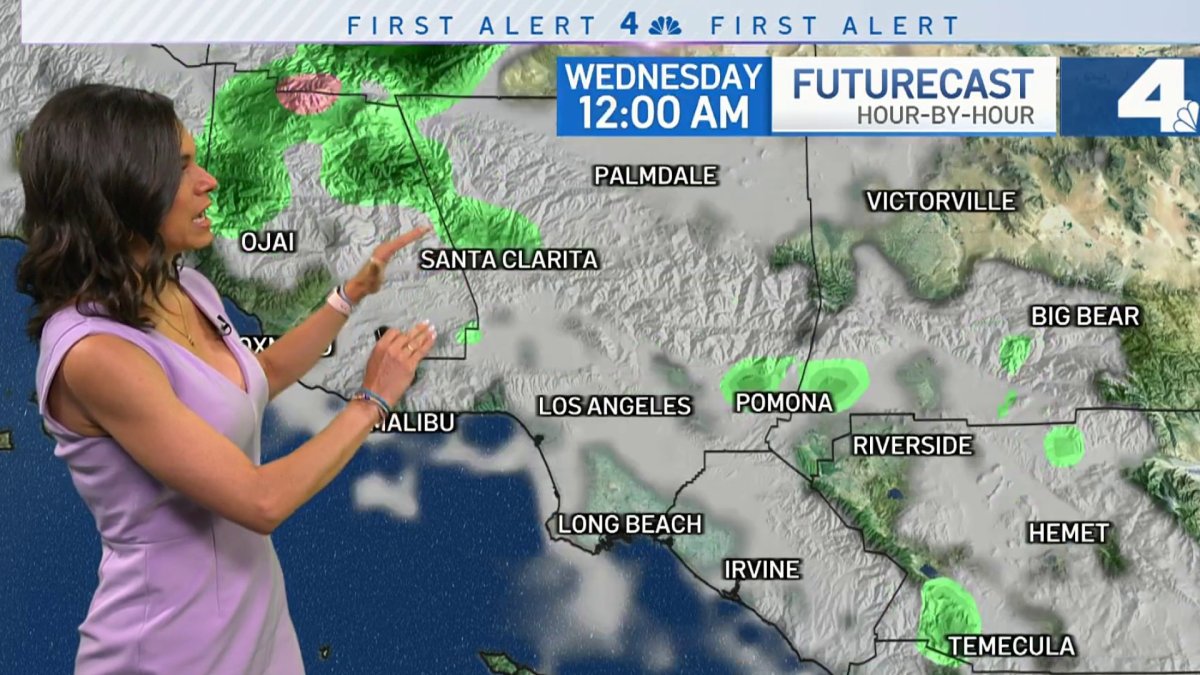First Alert Forecast: Slight Dip in Temperatures – NBC Los Angeles