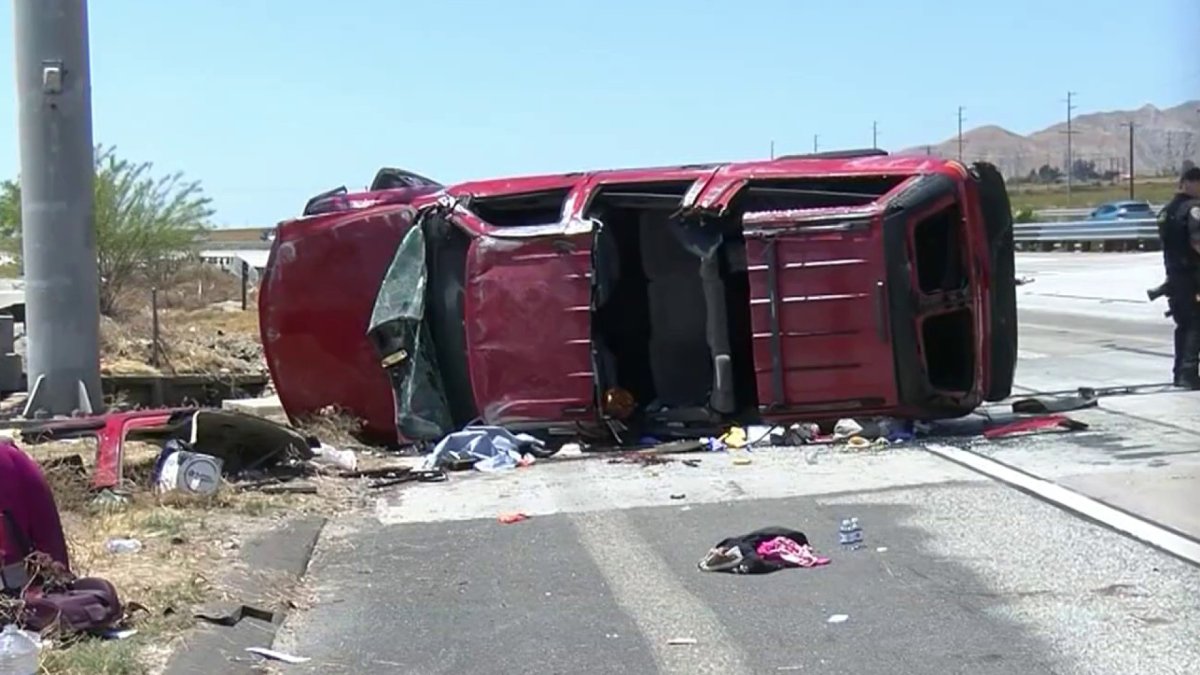 Members of Family Killed in 10 Freeway Crash – NBC Los Angeles