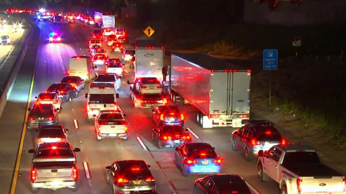 One Killed In Wrong Way Crash On 101 Freeway In Hollywood Nbc Los Angeles