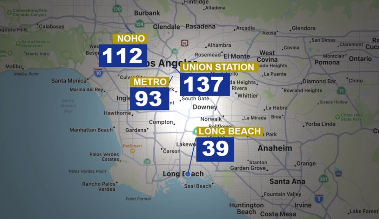 More Than 500 Homeless People Kicked Off Trains Each Night in LA County ...