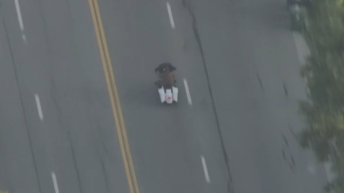 Motorcyclist Arrested After Lengthy Pursuit In West San Fernando Valley