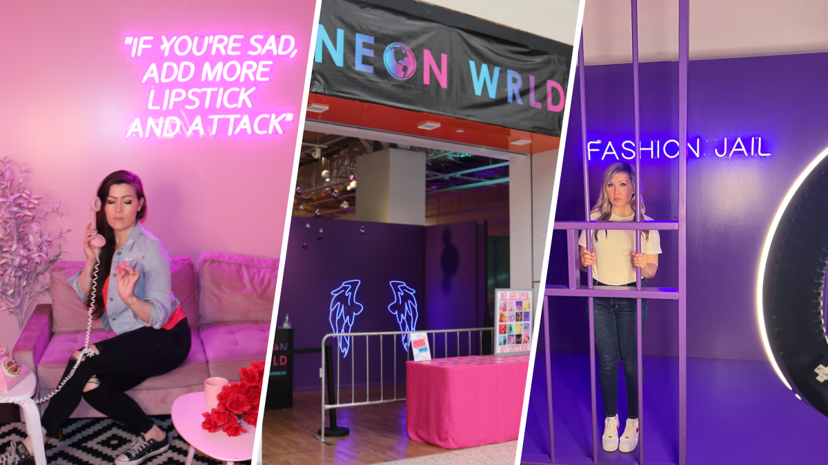 See Inside Orange County’s Pop-up Photography Museum Neon WRLD – NBC ...