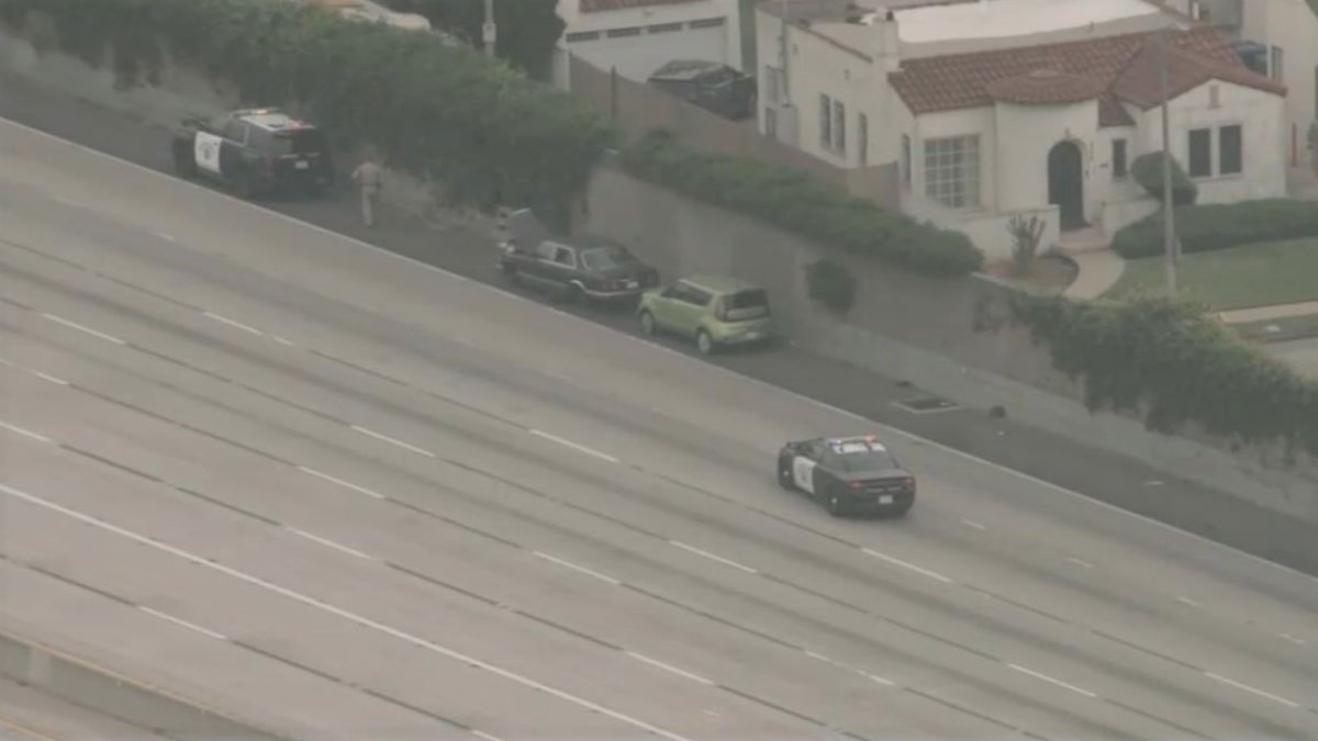 110 Freeway Reopens in South LA Area After Pursuit and Standoff – NBC ...