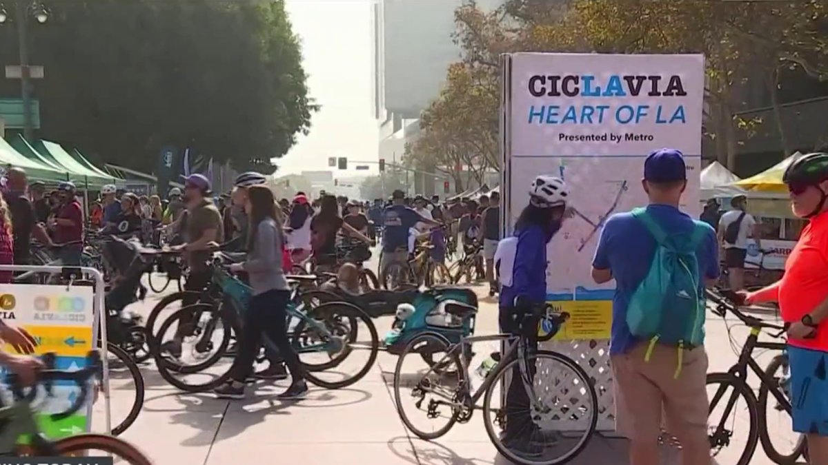 CicLAvia Event Takes Place in South LA – NBC Los Angeles
