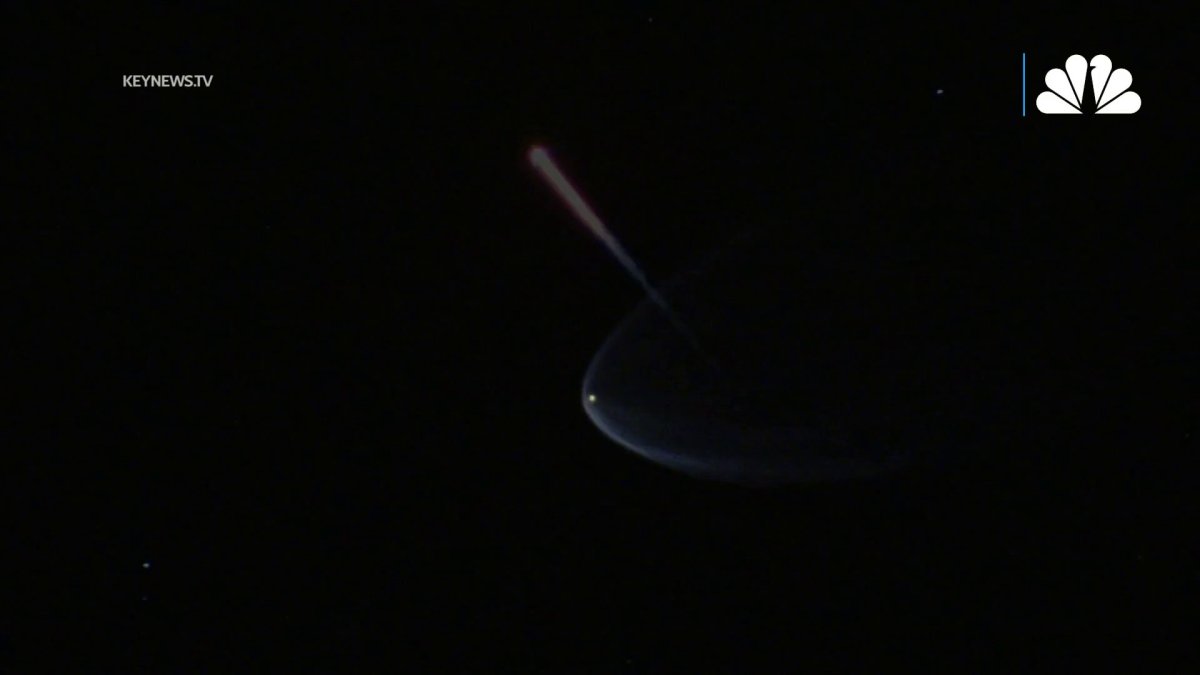 SpaceX Rocket Lights Up the Night Sky Over SoCal – NBC Los Angeles