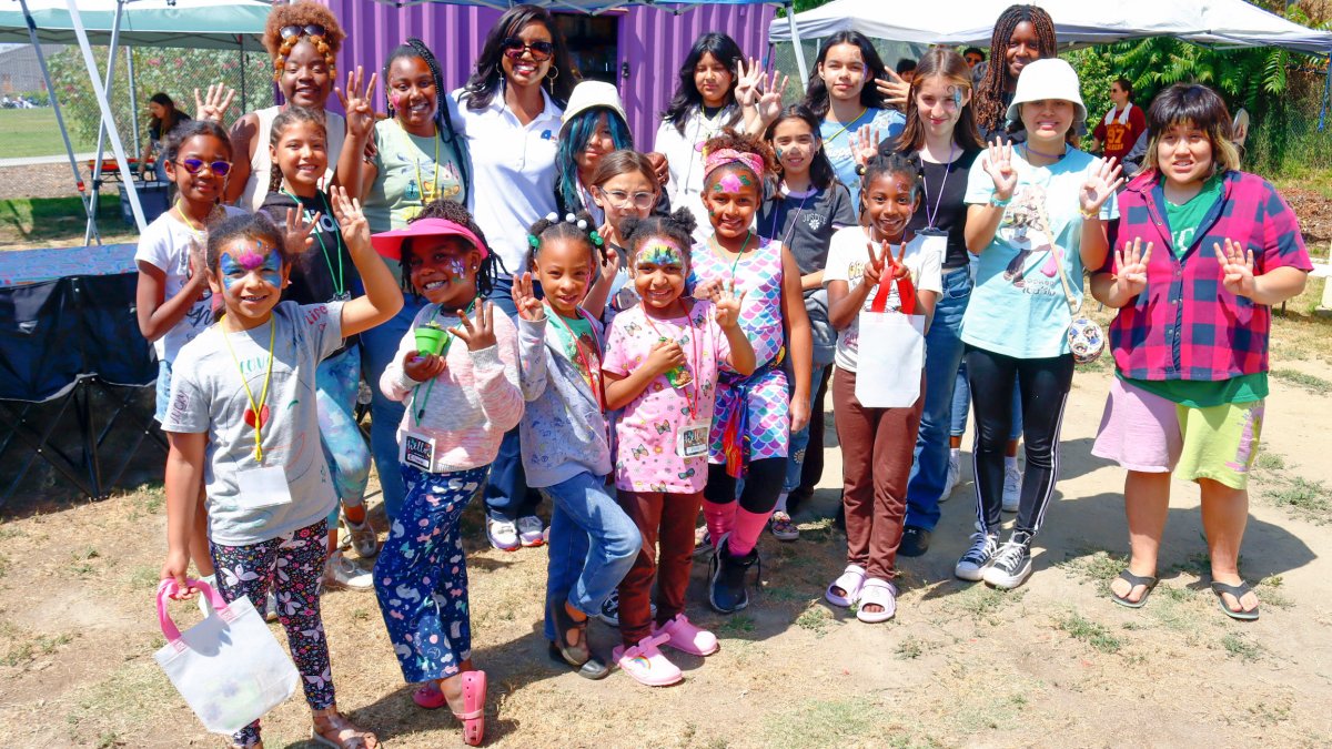 Robin Winston participates in “Girls Just Wanna Have Fun” Youth ...