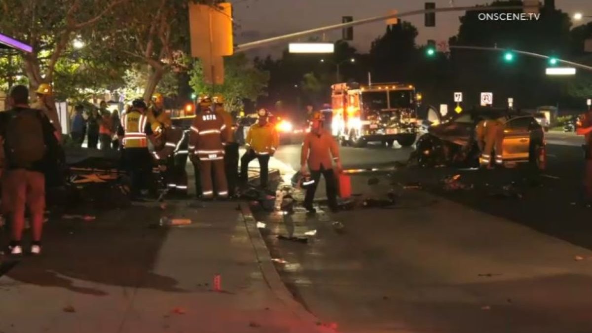 3 struck by wrong-way SUV driver at Laguna Hills bus stop – NBC Los Angeles