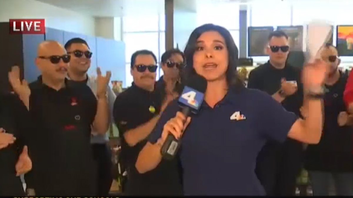 Nbc4 Meteorologist Belen De Leon Sings About Supporting Our Schools Nbc Los Angeles