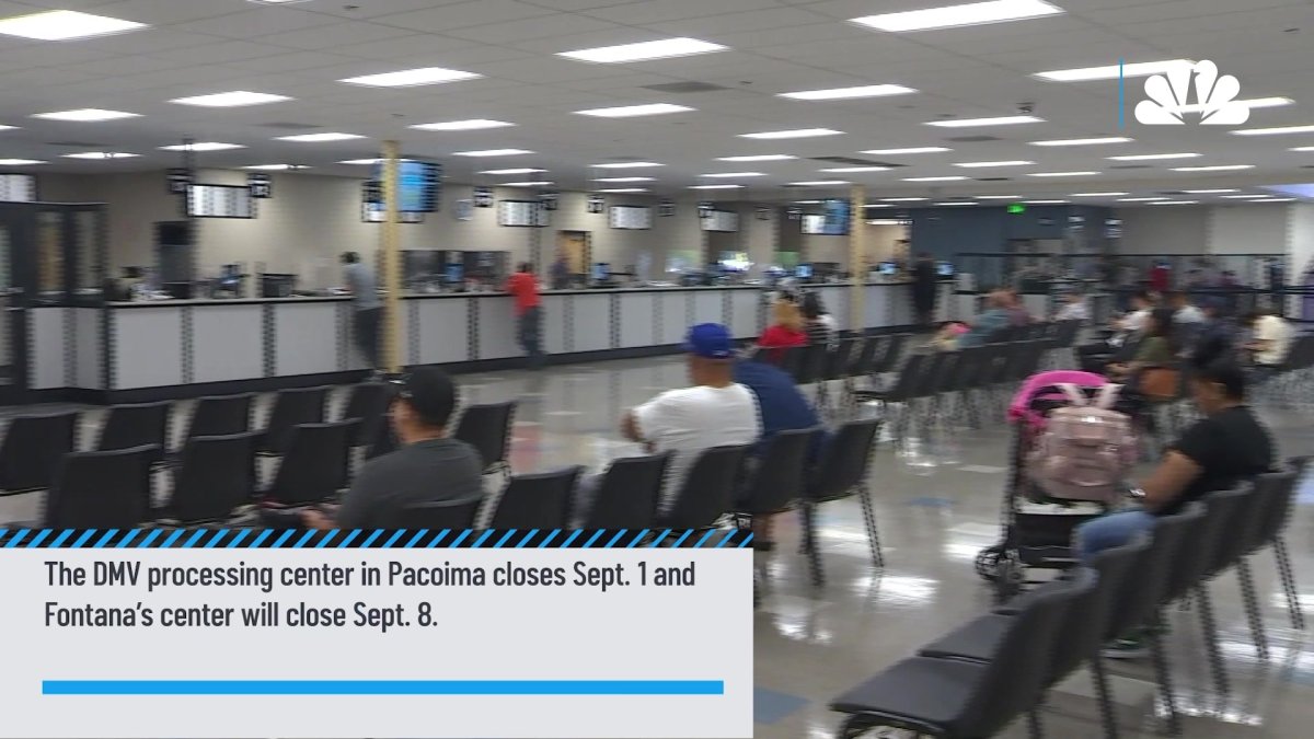 DMV closing SoCal driver’s license processing centers – NBC Los Angeles