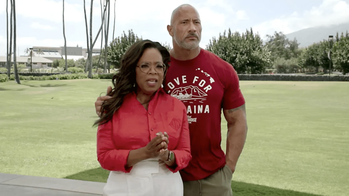 Oprah Winfrey, Dwayne Johnson launch fund to help Maui – NBC Los Angeles