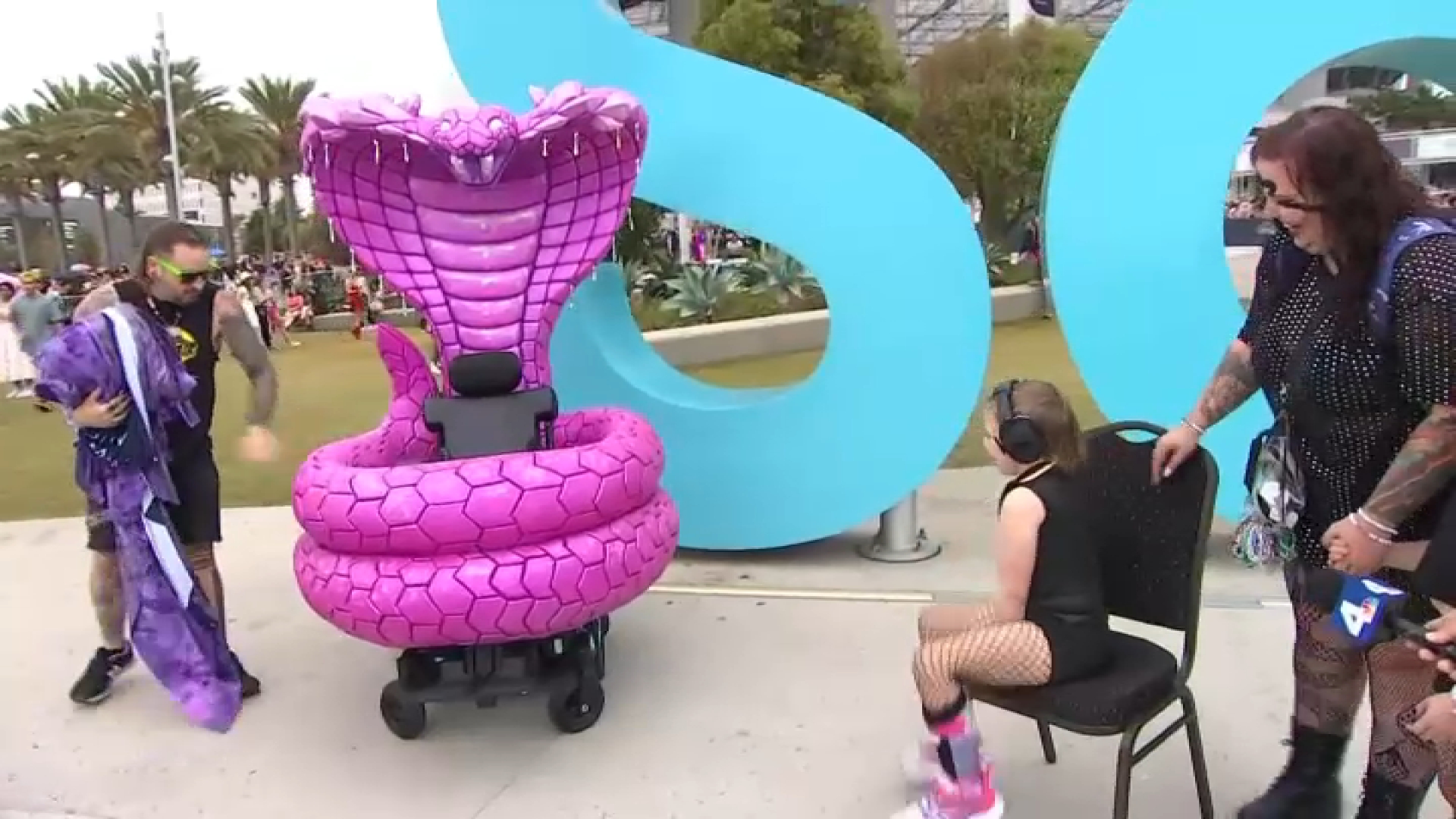 Cerebral palsy patient surprised with Taylor Swift-themed wheelchair ...