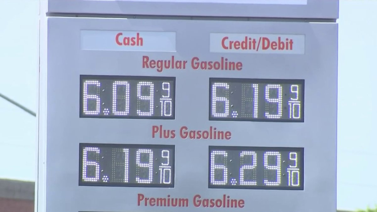 LA County average gas price rises for 52nd time in 57 days – NBC Los Angeles