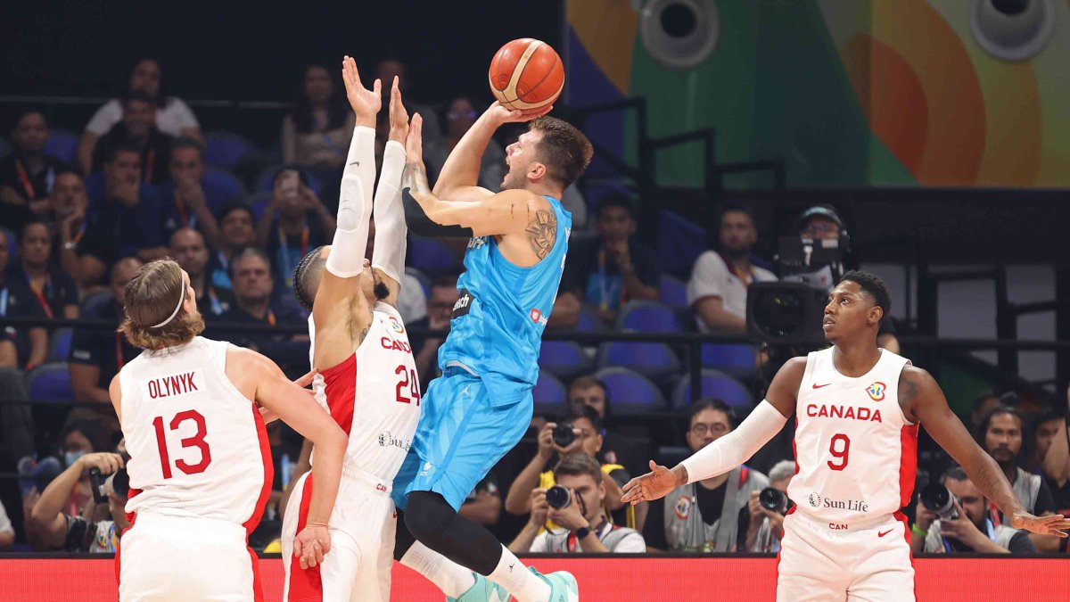 Canada beats Luka Doncic and Slovenia in FIBA World Cup quarterfinals ...