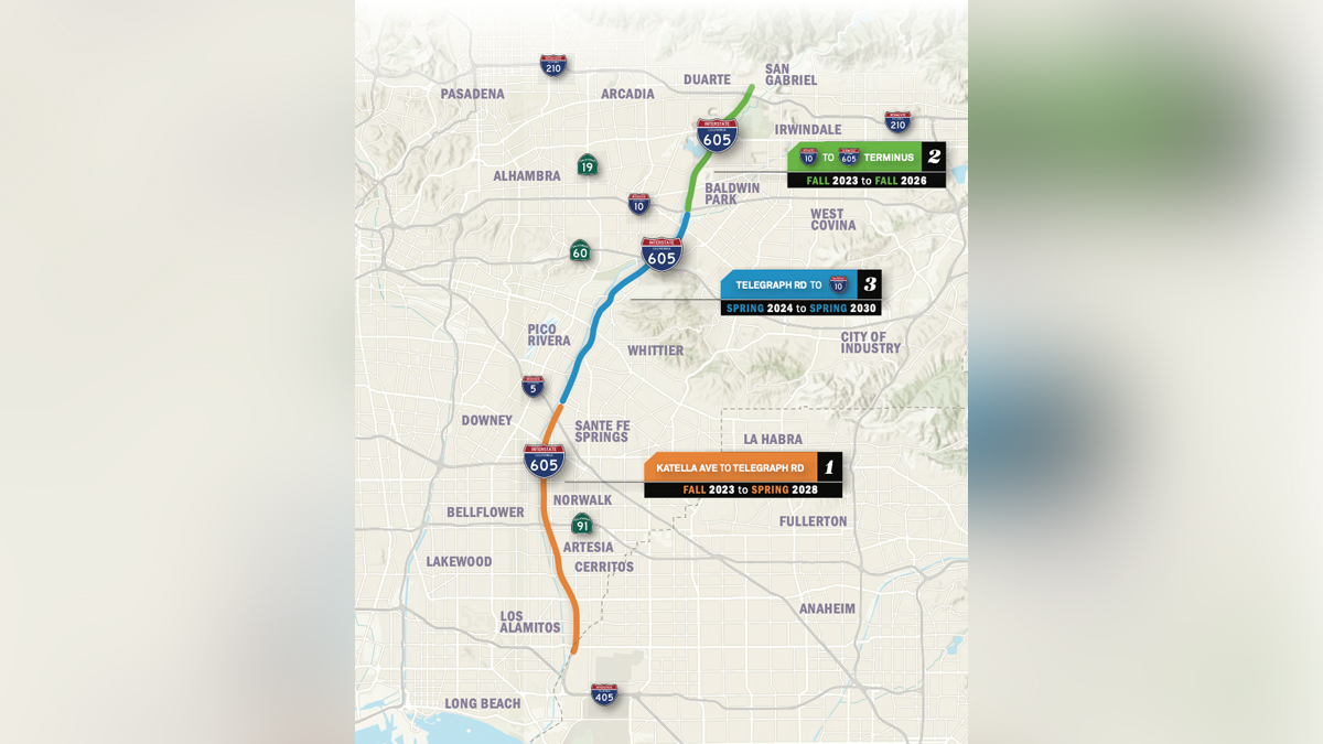 The I-605 freeway will be enhanced for nearly $300 million – NBC Los ...