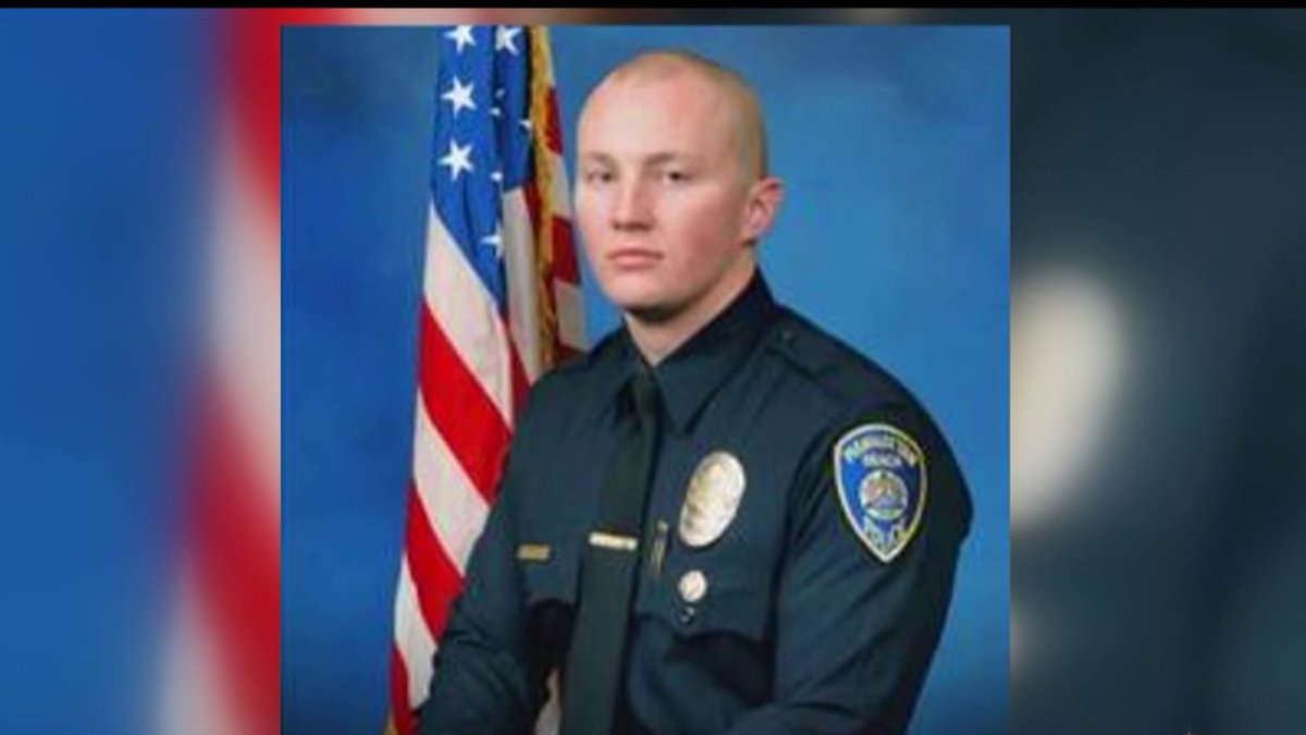 Vigil held for Manhattan Beach PD officer killed on 405 Freeway – NBC ...