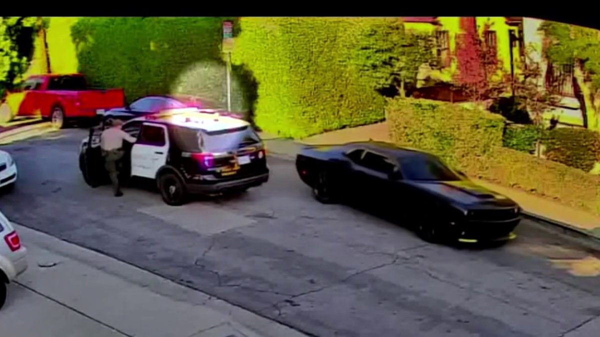 Video shows driver hit LASD deputy in WeHo – NBC Los Angeles