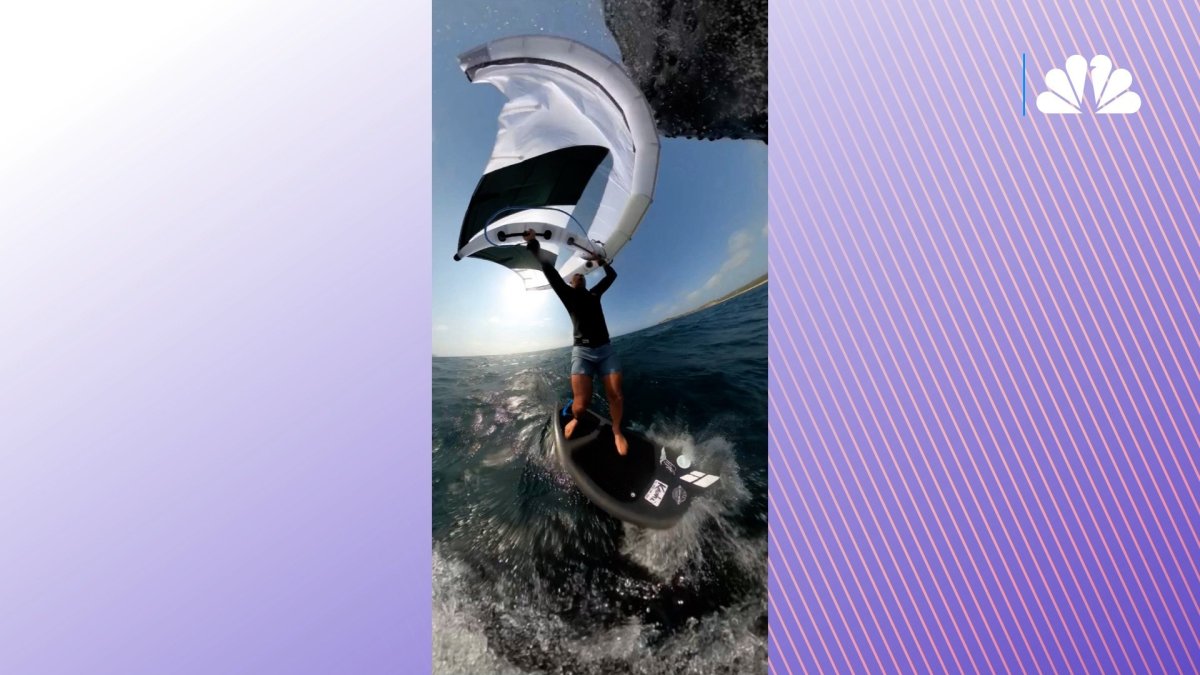 WATCH: Windsurfer slammed by whale in Australia – NBC Los Angeles