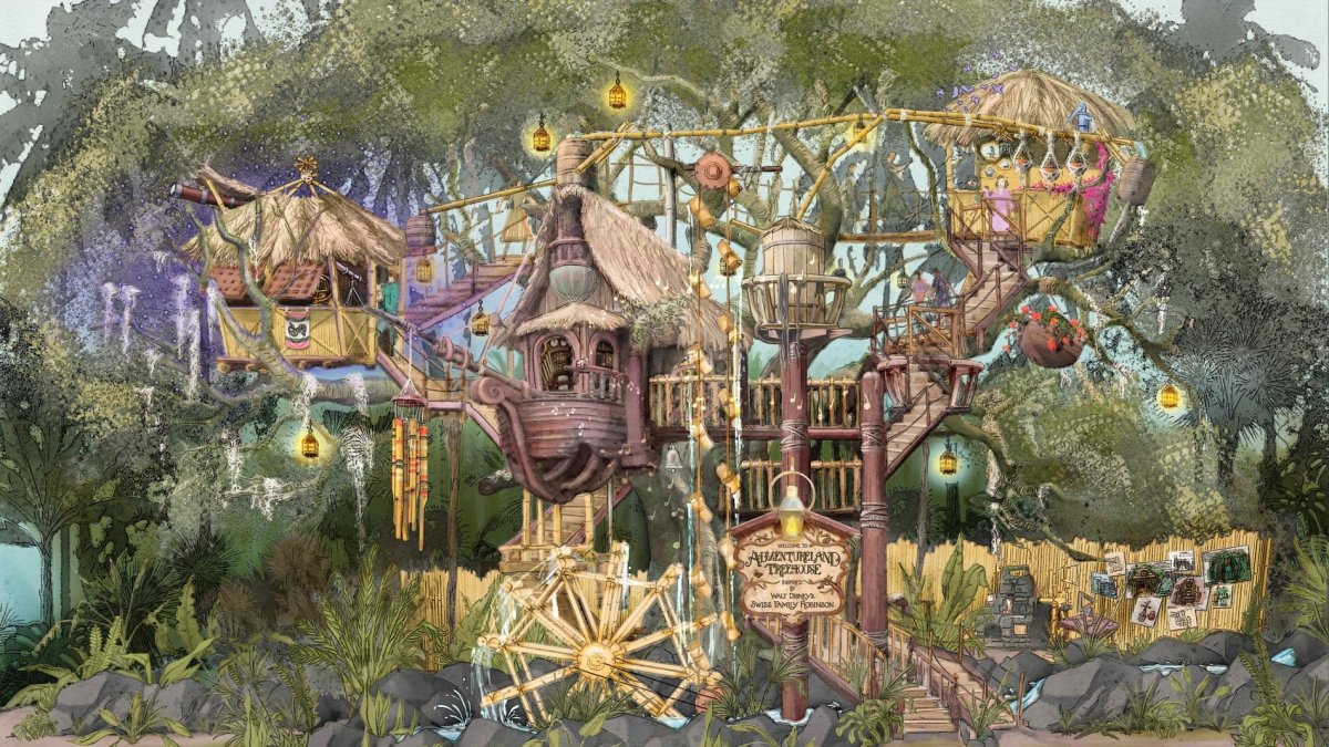Adventureland Treehouse, a ‘regrown’ Disneyland icon, gets its opening ...