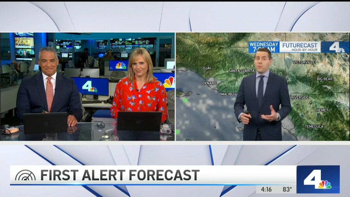 First Alert Forecast: Hot Temperatures – NBC Los Angeles