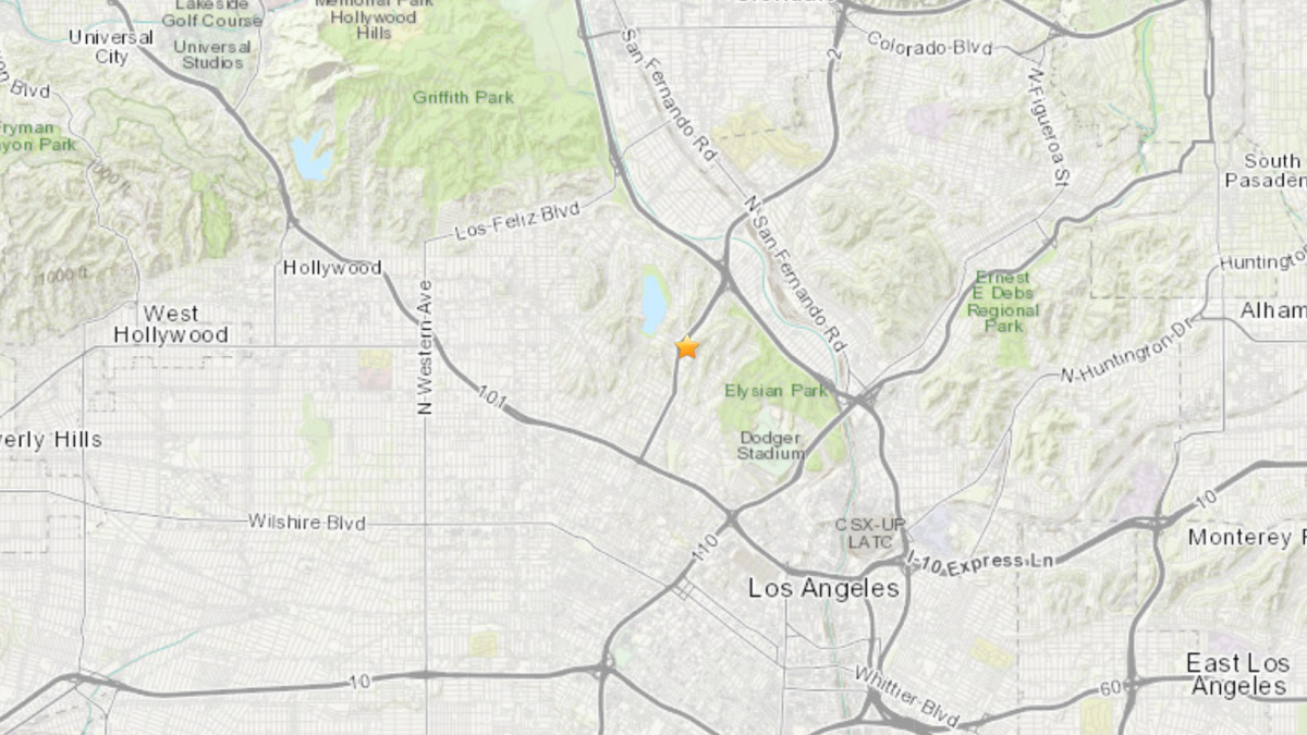 Magnitude 2.6 earthquake shakes Silver Lake area – NBC Los Angeles