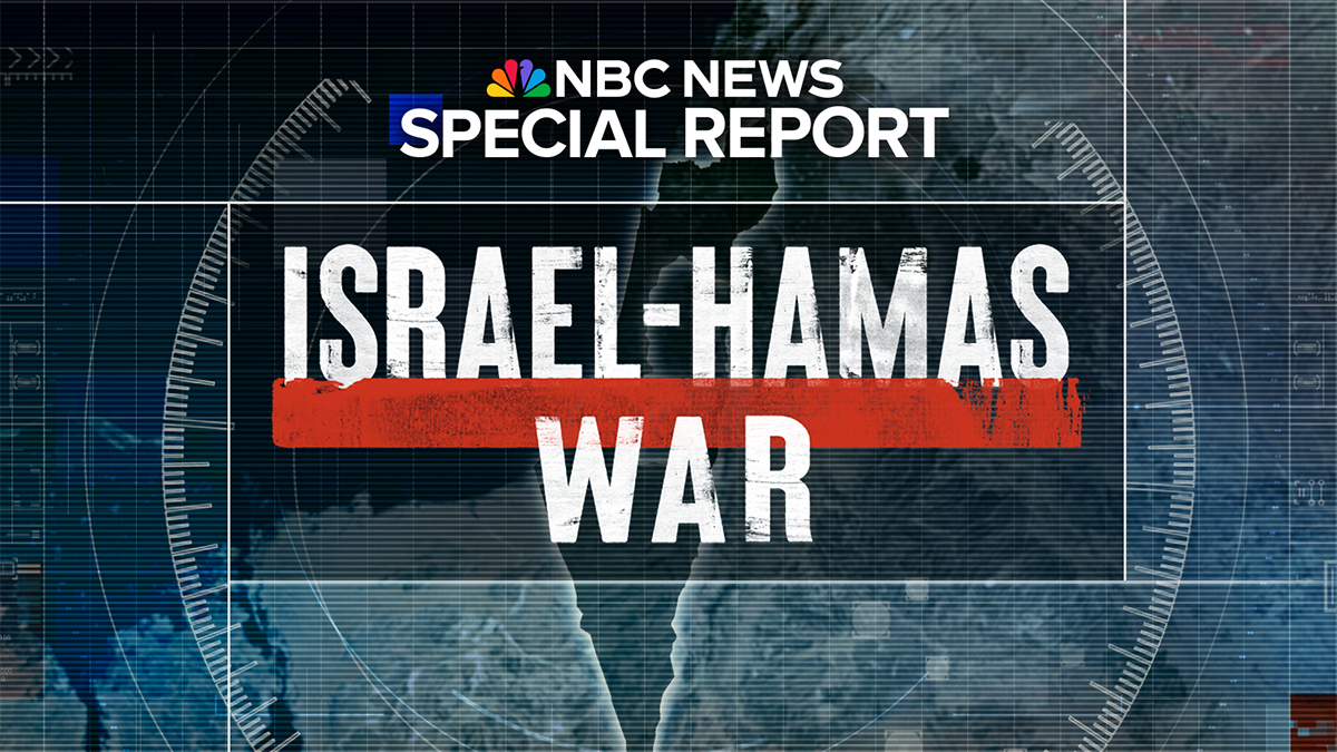 How to watch NBC News’ Special Report on the Israel-Hamas war Sunday ...