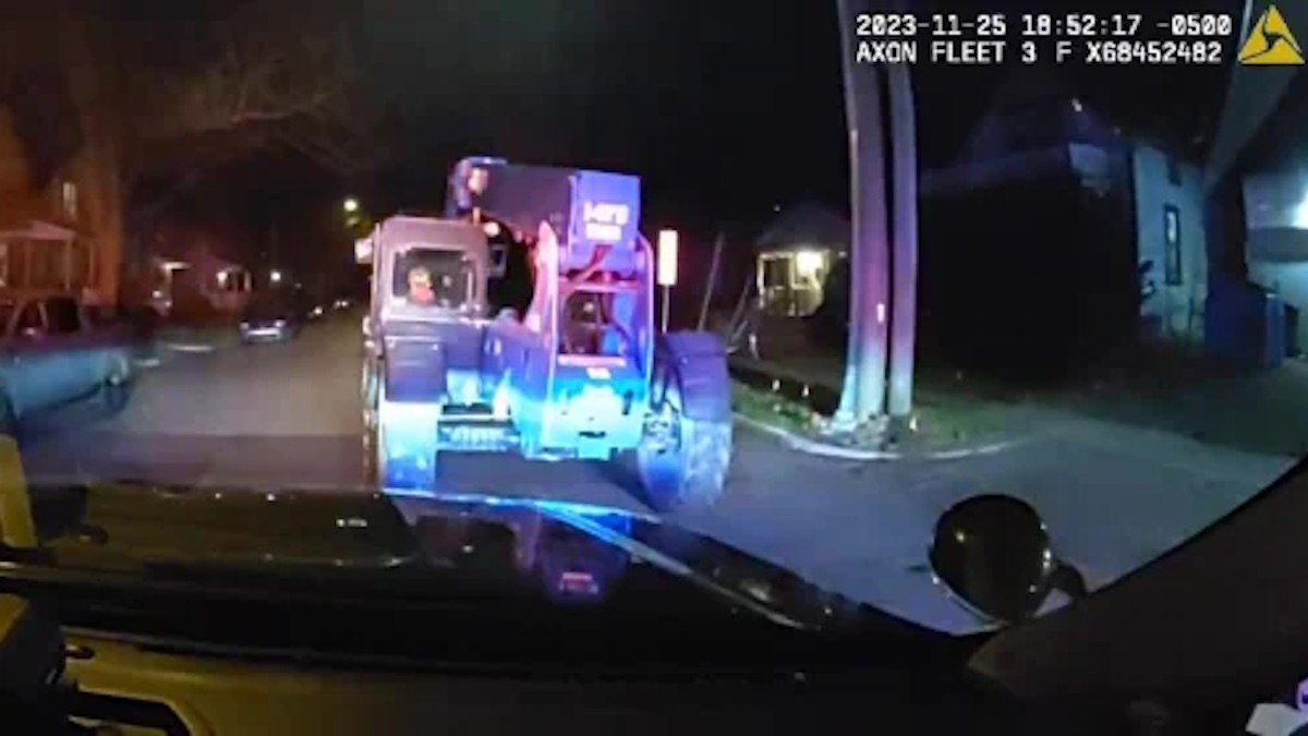 Michigan boy leads Ann Arbor police on chase in stolen forklift – NBC ...