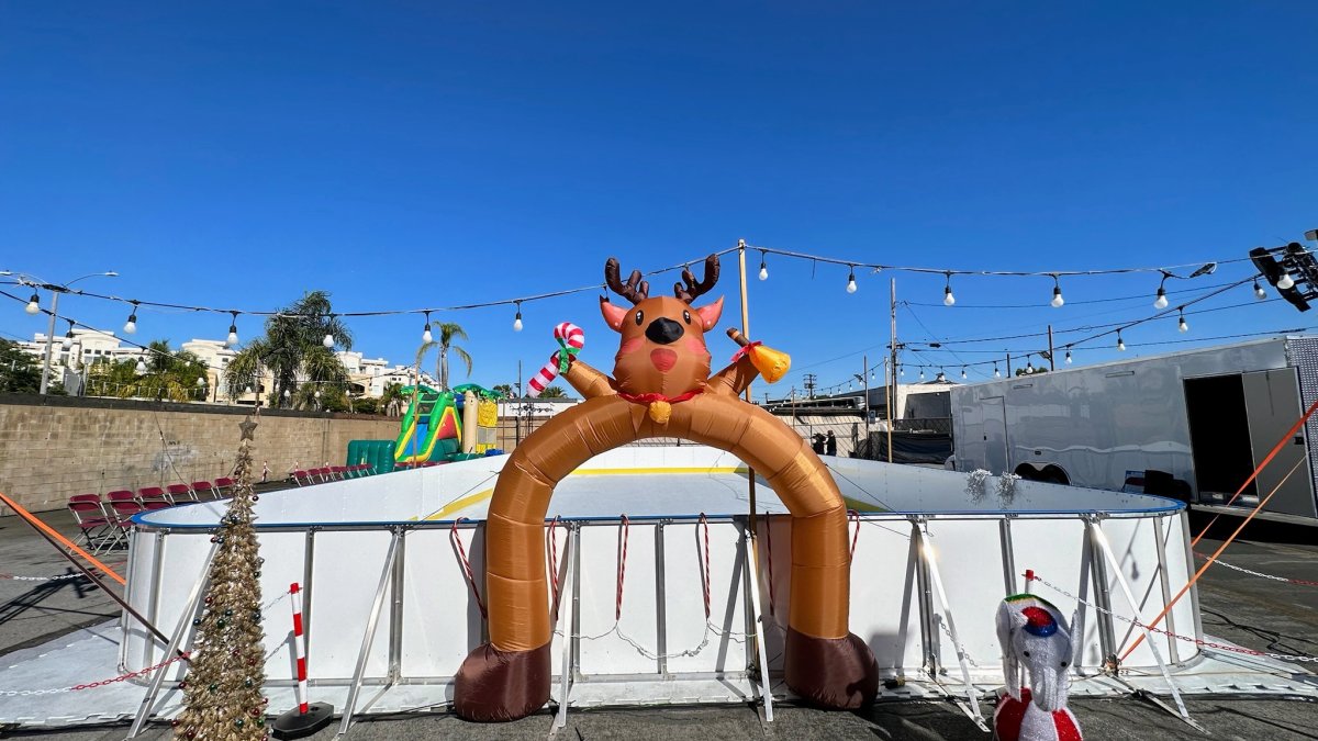 A holiday skating rink — with a twist — opens in Downtown Torrance ...